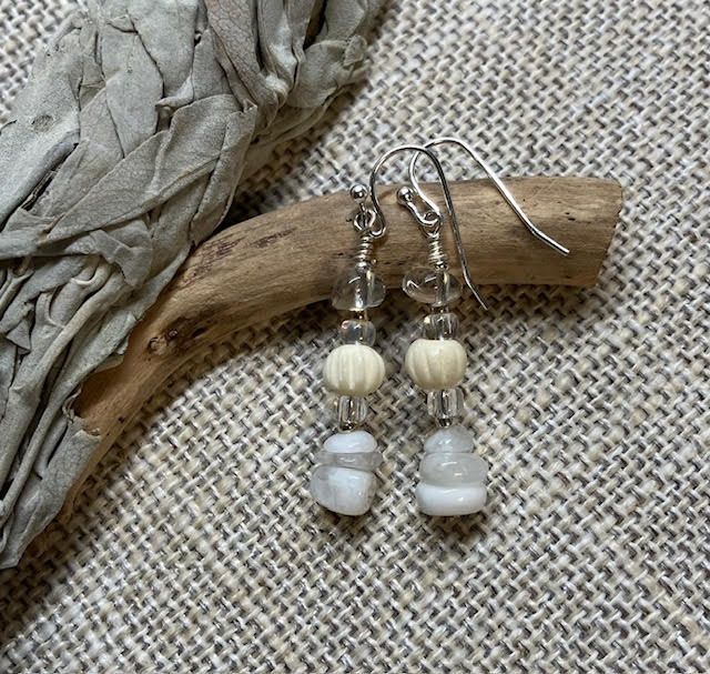 La Crema - Earrings | earthen rare / Beverly Moore Artisan Jewelry
